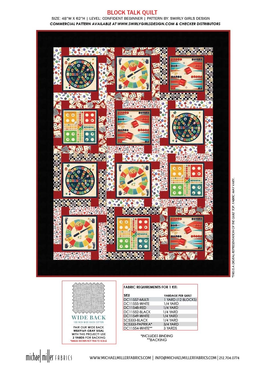 block talk game on by swily girls design