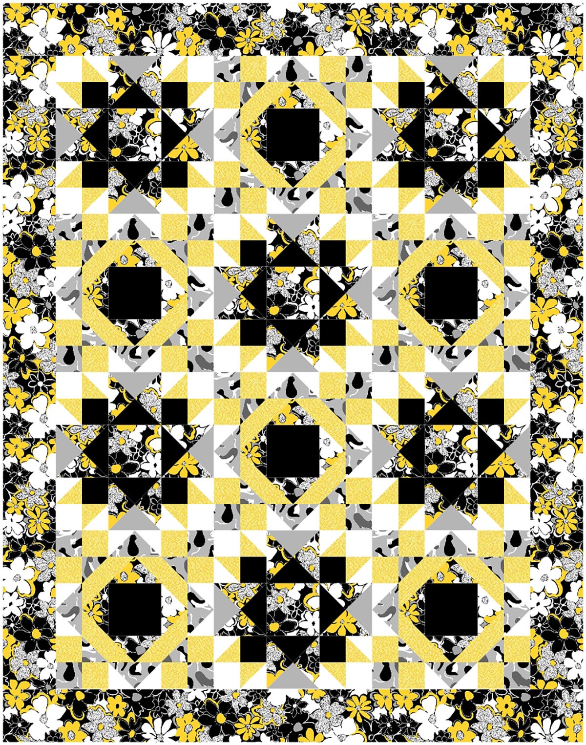 HUG LIFE QUILT FEAT. BUTTERCUP BY BEAQUILTER