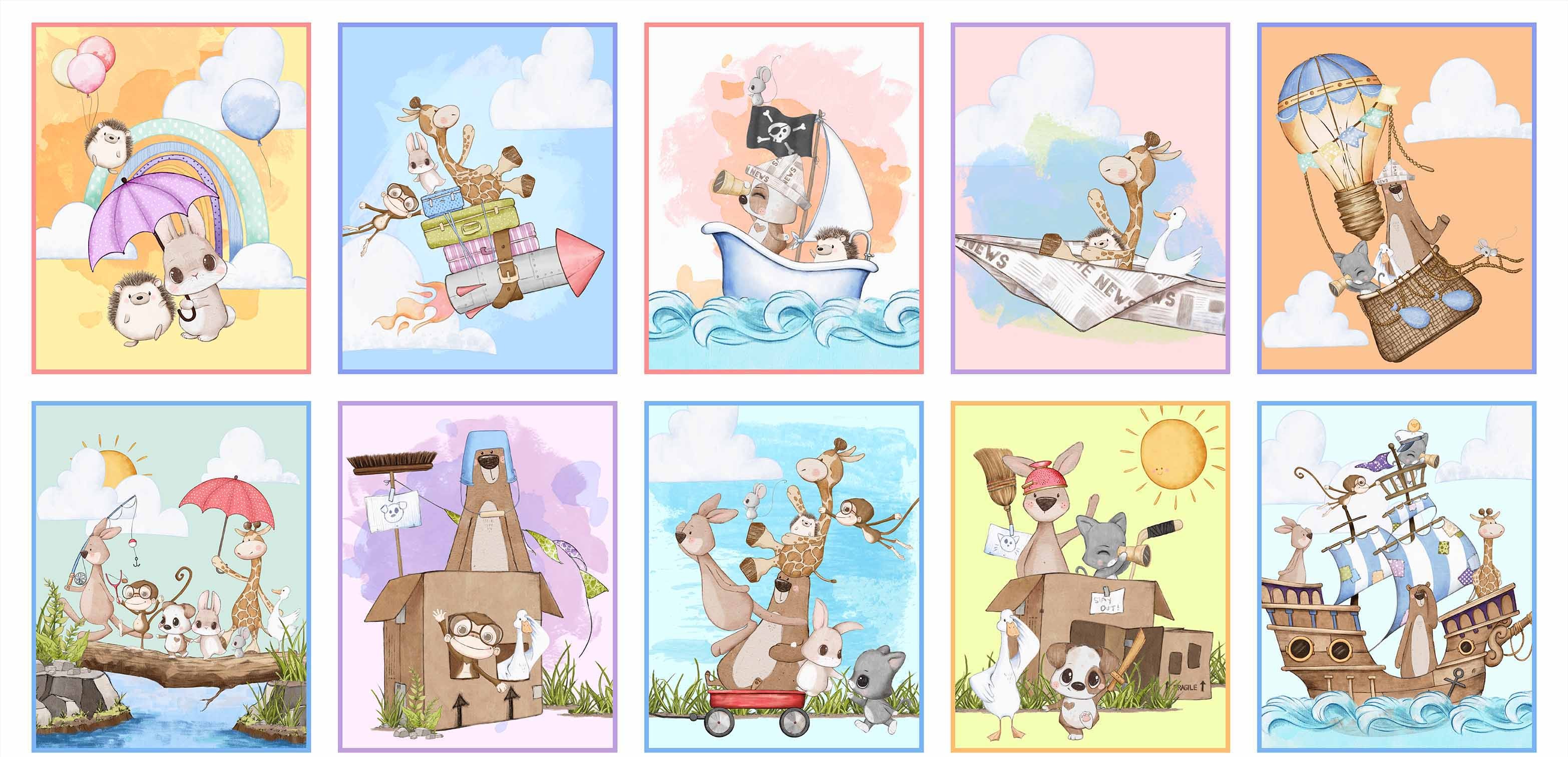 make believe pretty little lines baby nursery whimsical novelties ...