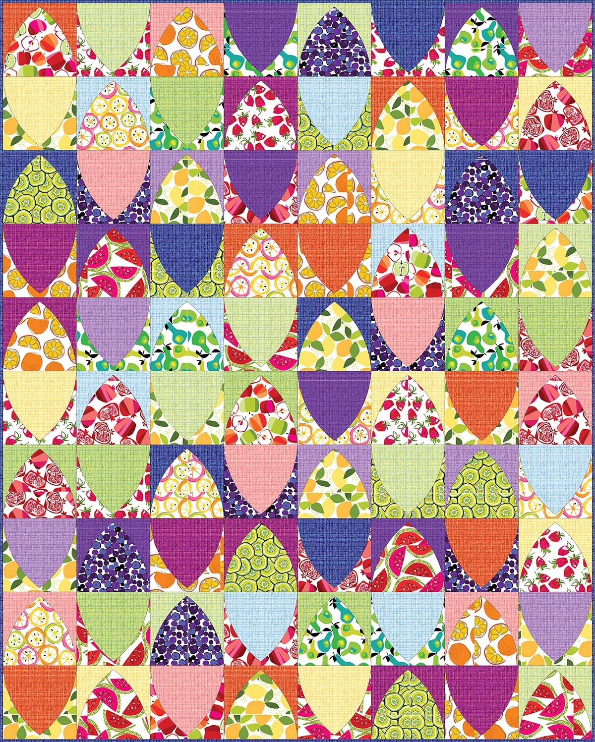 Gateway with Coco Fresh Fruit Quilt by Everyday Stitches