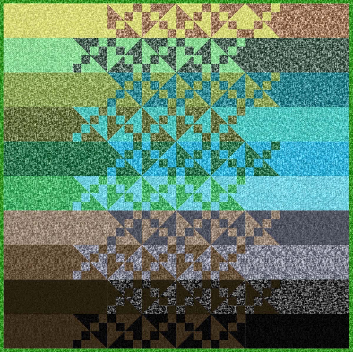 hi lo cool garden Pindot by material girlfriends