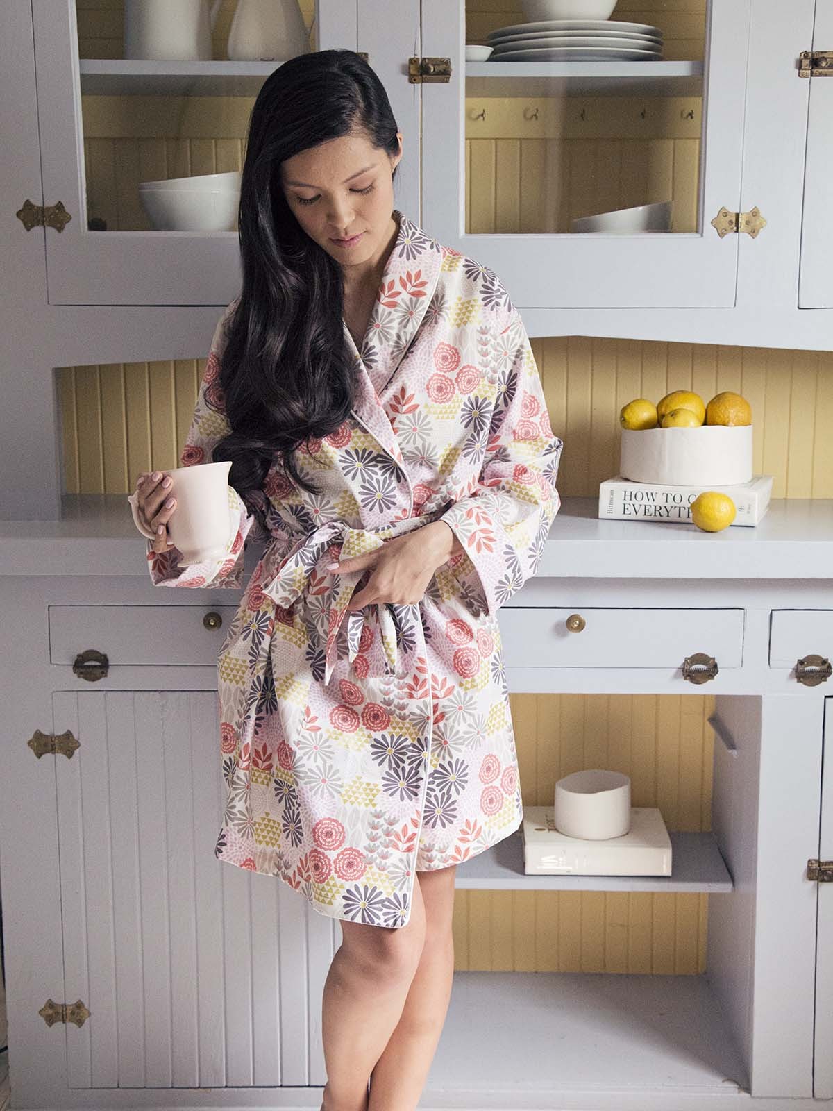 Glitz Garden Robe - Uses Butterick Patt # 6837