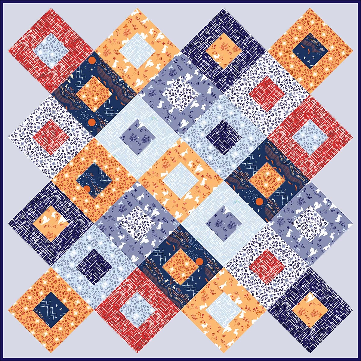 Hop on Point - Melon by Violet Craft