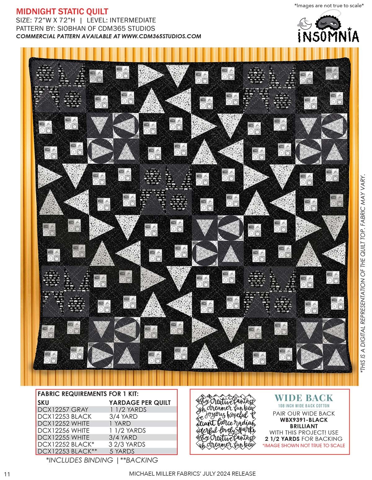 Midnight Static feat. Insomnia by CDM365 Studios Kitting Guide