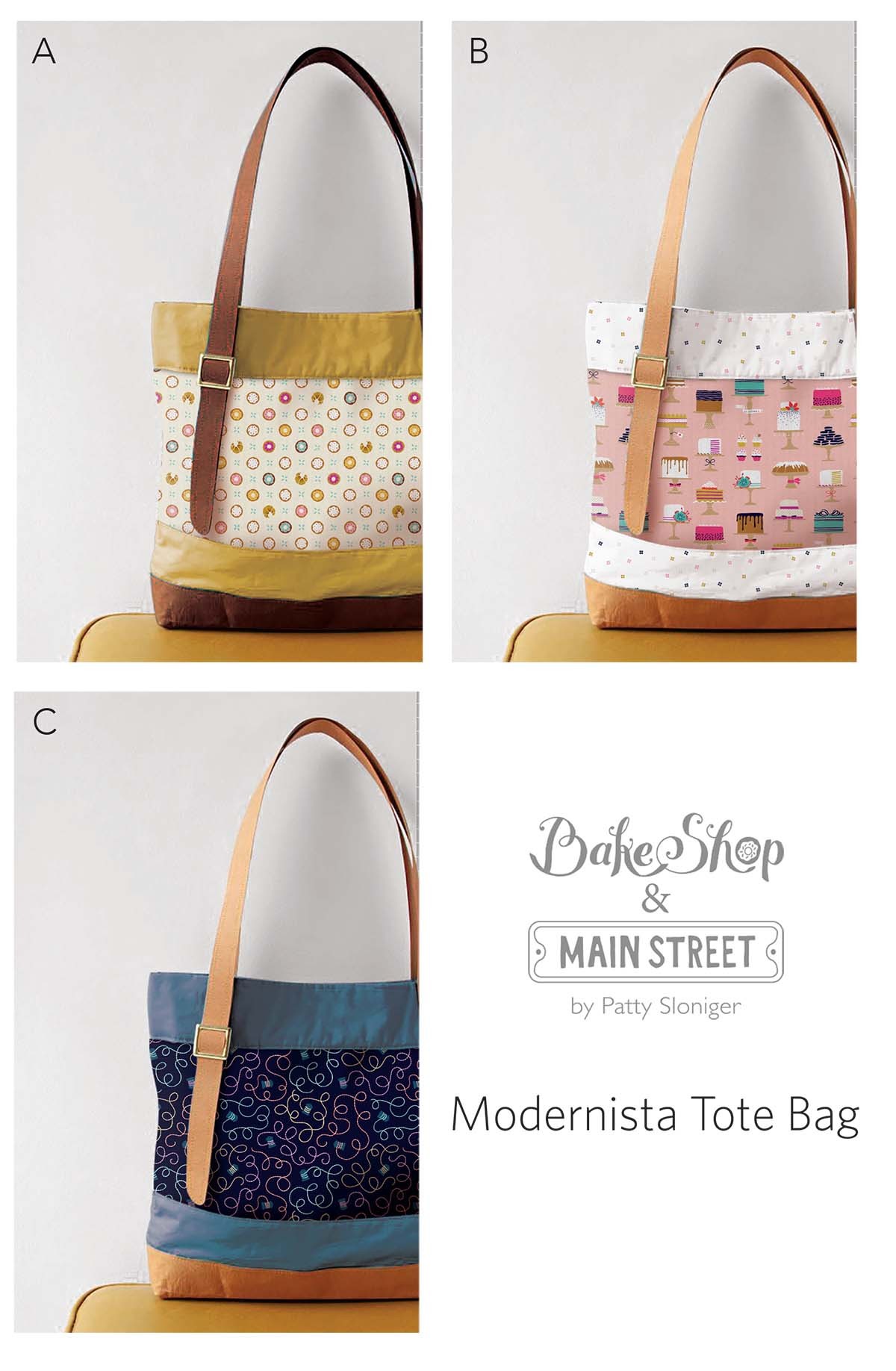 Modernista Tote Bag by Patty Sloniger