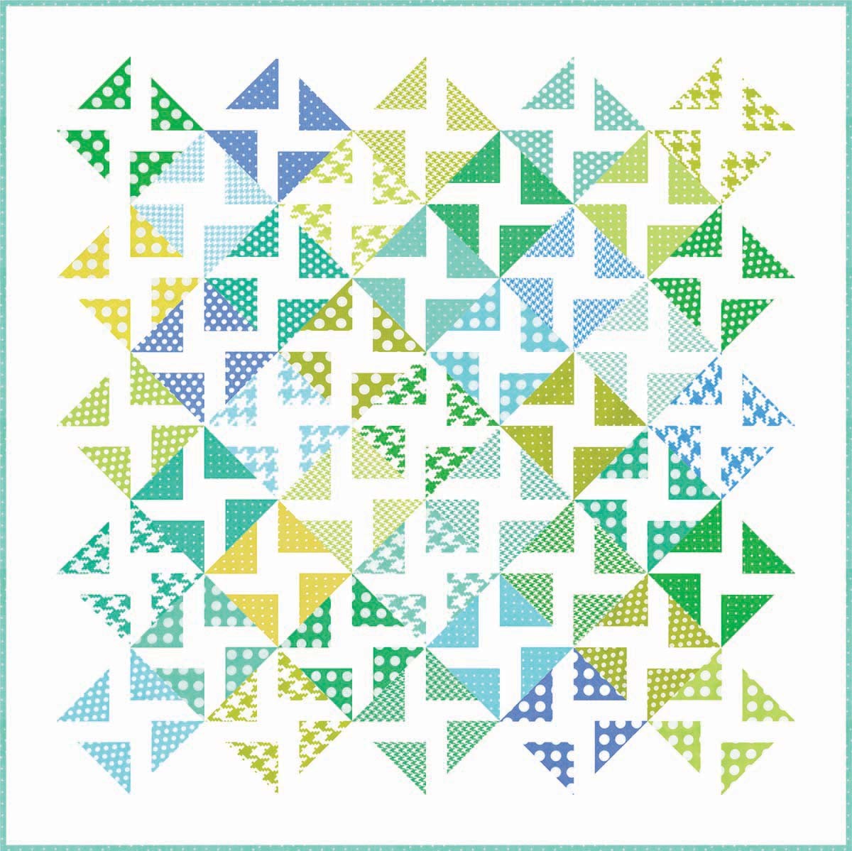 Ocean Breeze Quilt modern basics