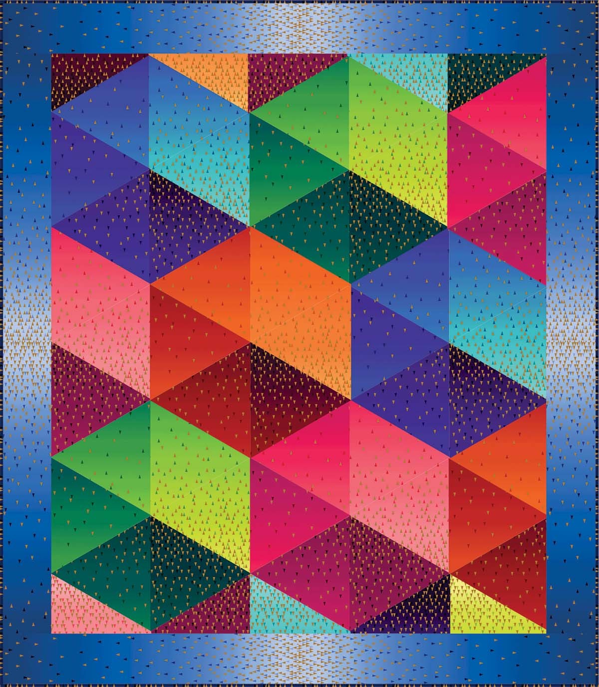 Ombre Sashay Quilt by Susan Emory