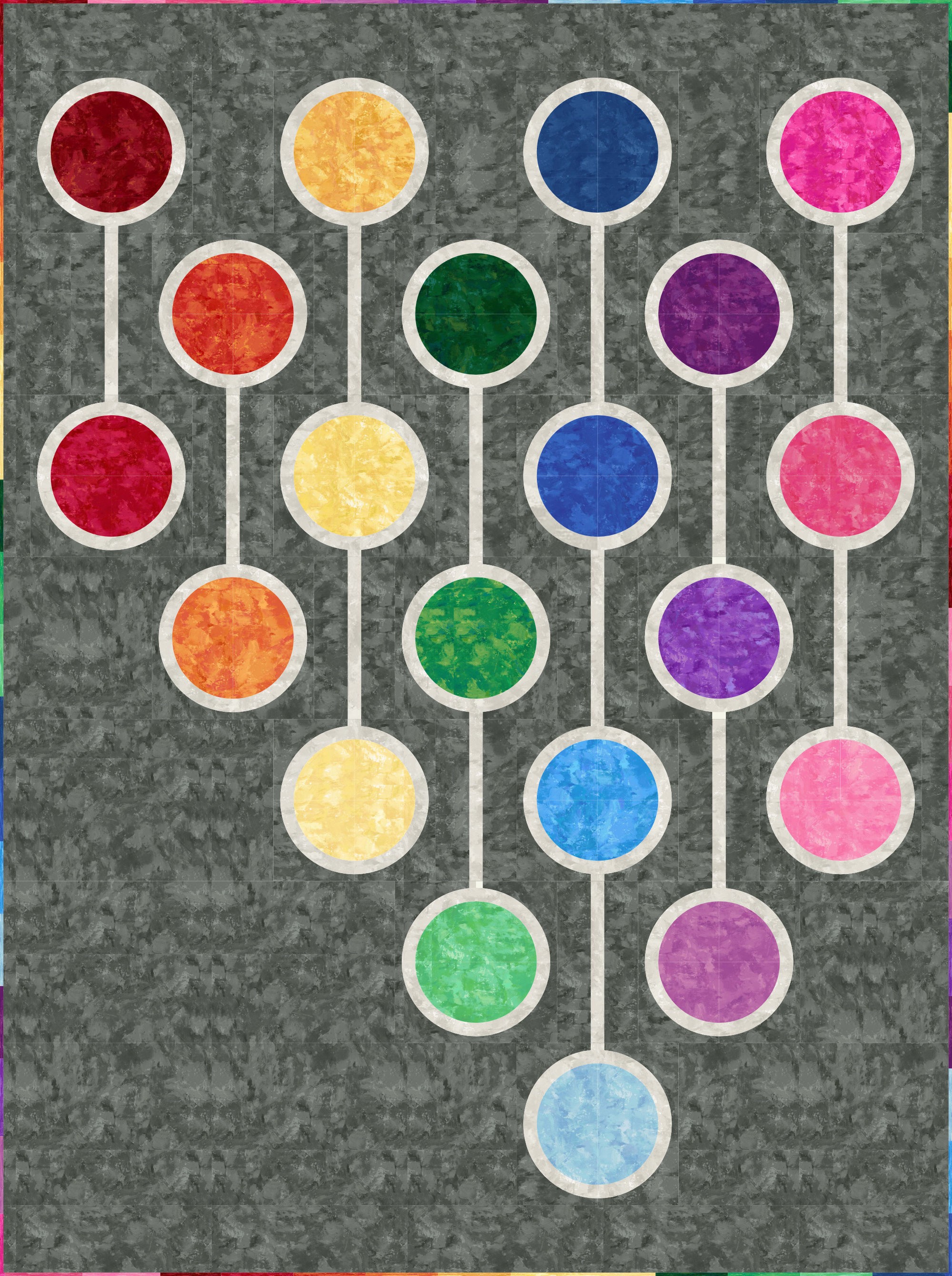 Dew Drops Twin Size Quilt feat. Patina by Quilting Chemistry - PROJECT ...