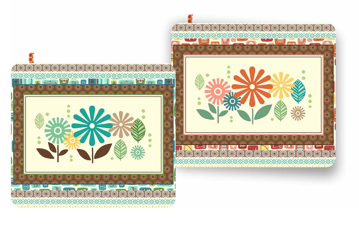 Dry Ideas Dish Drying Mat by Kristine Poorretro kitchen