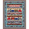 Get on Board all aboard by Marsha Evans Moore quilt