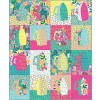 Irony Colorful Cottage Quilt by Everyday Stitches - 40"x48"