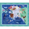 MAP OF ALASKA -36" REPEAT PANEL - ALASKA: THE LAST FRONTIER - ALASKA ...