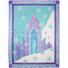 Ice Palace quilt winterfrost fairy frost castle frozen christmas holidays